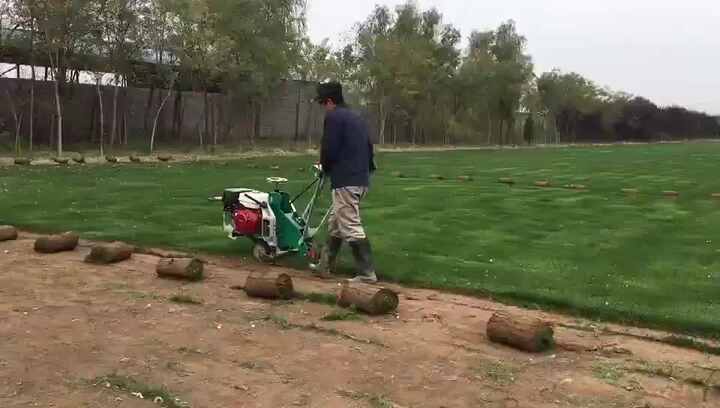 Commercial Sod Cutter - Efficient Grass Transplant Machine