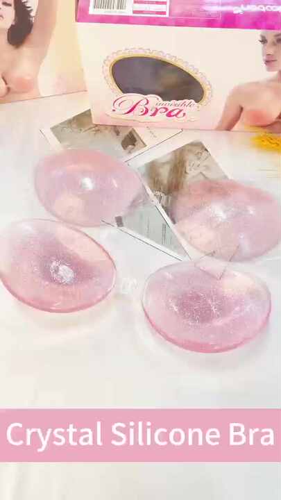 New Design Girls Sexy Waterproof Invisible Self-adhesive Bra Push-up ...