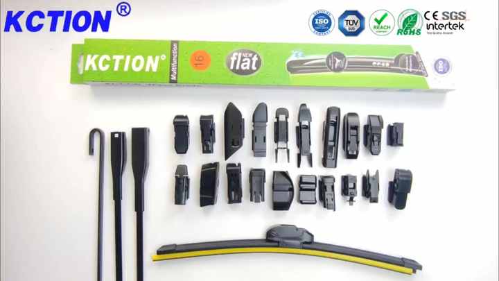 KCTION Hot Sell Multi Functional Windshield Wiper Soft Universal Multifunction Wiper for Car ...
