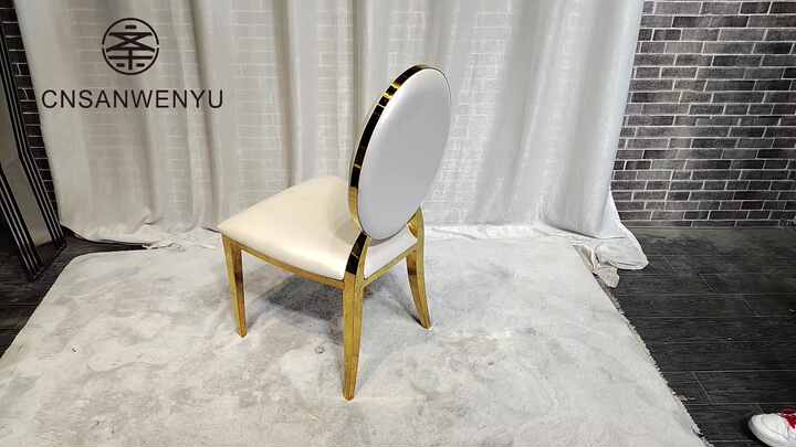 Luxury Furniture - Modern Gold Stackable Chairs for Events