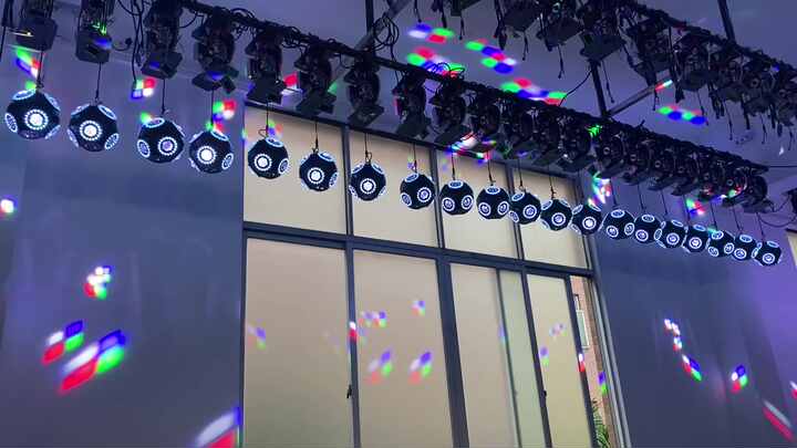Xlighting Kinetic LED Light Ball - RGB Sphere Lifting Ball