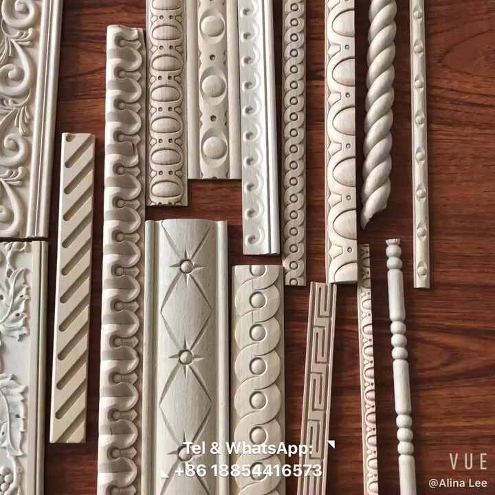 Solid Wood Crown Molding - Decorative Architectural Moulding