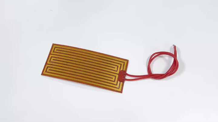 Custom 6V 12V 24V 220V Polyimide Film Heater - Flexible Heating Element