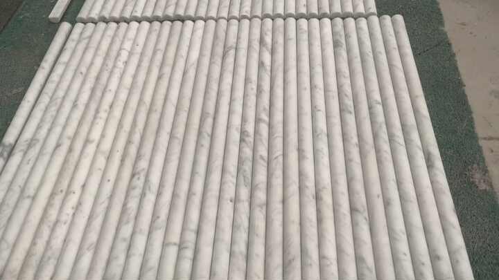Curve Fluted Marble Tile - Elegant Decorative Solutions