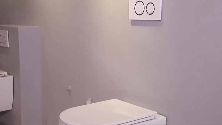 Rimless Vortex Flush Toilette Concealed Cistern Suspendu Toilet Wc Wall ...