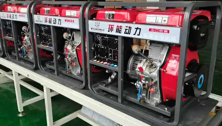 Open Frame Type 3kva 3kw diesel Generator Super Portable diesel ...