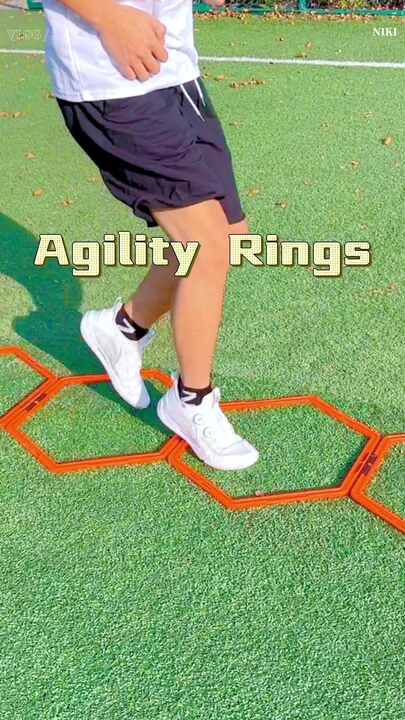Octagon Speed Soccer Agility Training Rings - Enhance Skills