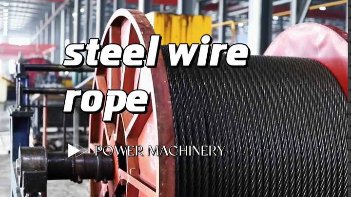 Elevators Use Steel Cable 8X19S+FC Ungalvanized Steel Wire Rope 6/8/10/16/16/19mm with High ...