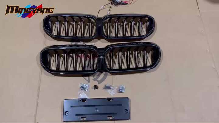 New Arrival 2023 Style 5 Series G30 Grill Car Grille With Light for BMW ...