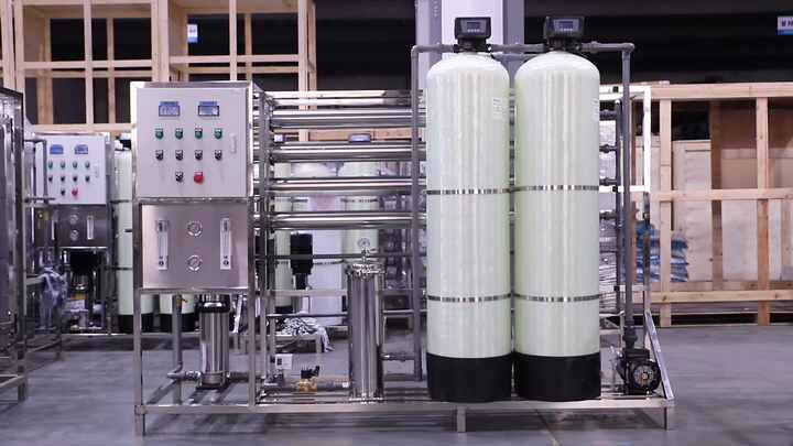 2000LPH Industrial Drinking Water Generator RO Filtration Plant Reverse ...