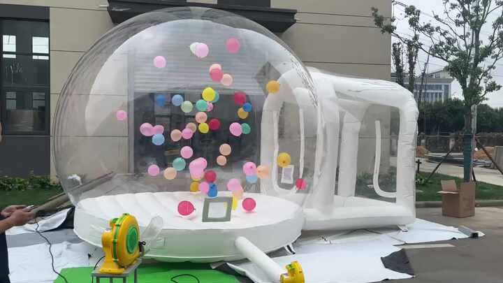 White Inflatable Bubble House - Customized Size & Material