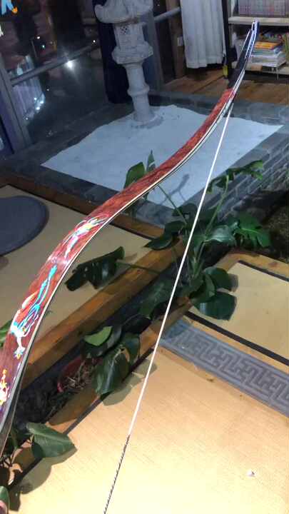 Alibow Traditional Recurve Bow - Custom Exquisite Painted Decoration ...