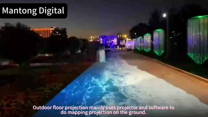 Landscape Lighting Projection 3D Holographic Projector Interactive ...