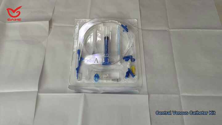 Medical Surgical Instruments - Central Venous Catheter CVC Kit with PVC ...