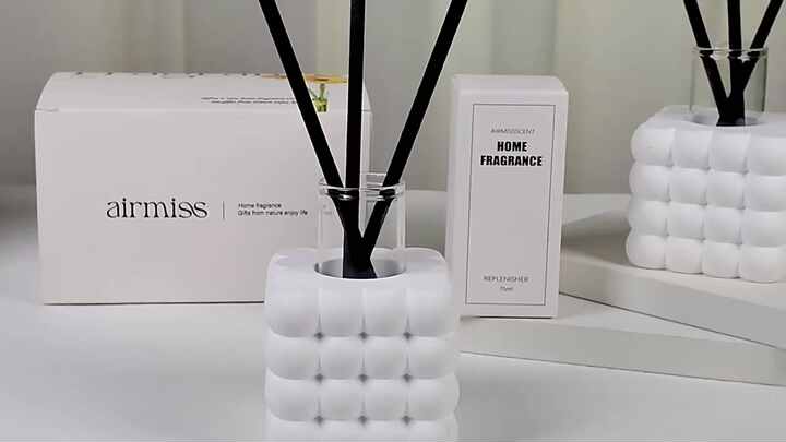 Luxury Gypsum Ins Chic Reed Diffuser Gift Set Air Fresher Natural ...