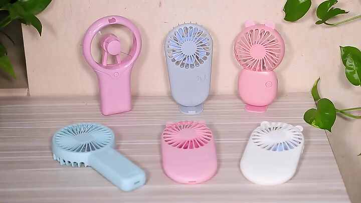 Usb Rechargeable Portable Mini Table Fan - Customizable Oem/odm