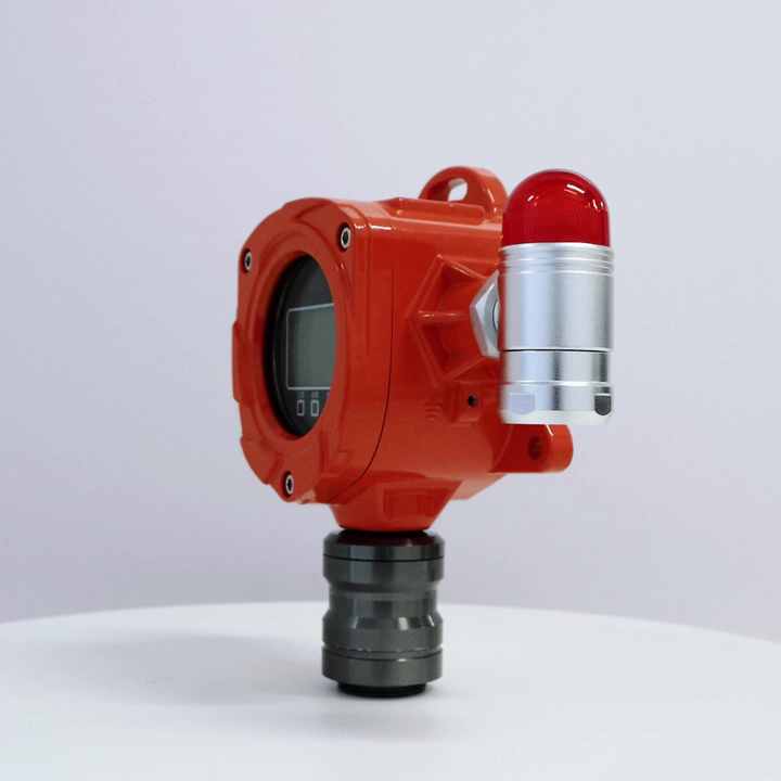 Fixed 4-20mA with Safety Explosion Proof Sound Alarm Light LPG CH4 Combustible Gas Leak Detector ...