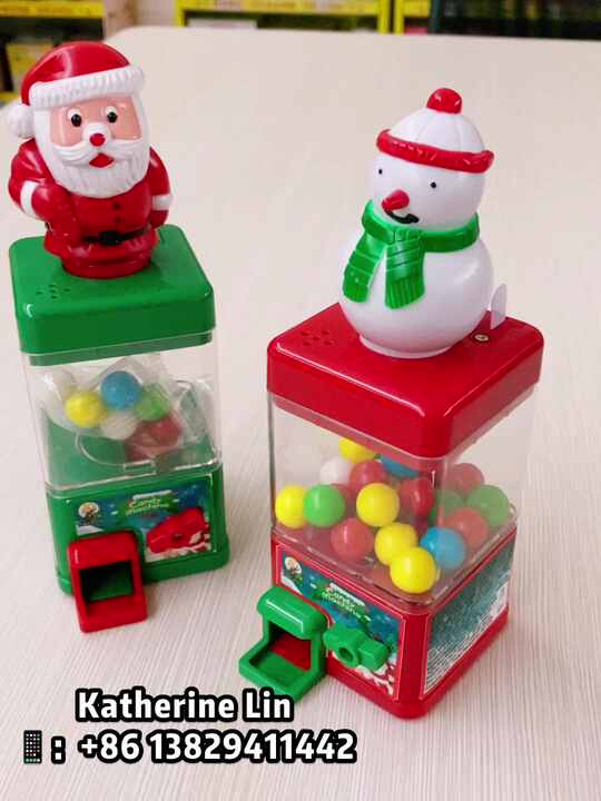 New Christmas Candy Machine Toy - Dulces Caramelos Navidad