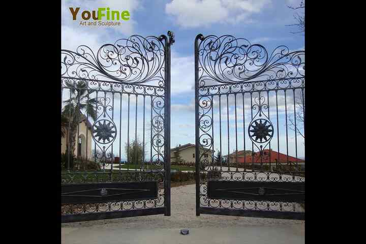 Spanish Style Wrought Iron Gates Main Gate - Durable, Eco-Friendly ...