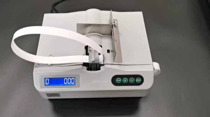 Mini currency binder paper strapping banding machine banknote binding ...