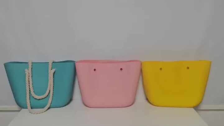 Shop Custom Online Women’s Tote Bags - Large EVA Silicone Beach Bag ...