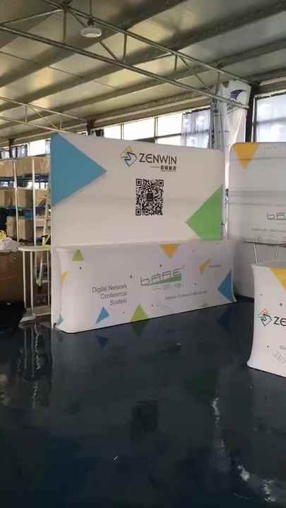 Portable Trade Show Displays Backdrop Stand Walls Modular Exhibition ...