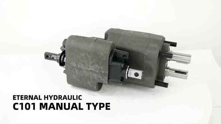 Parker C102-25LAS Hydraulic Gear Pump for Dump Trucks - Manual ...