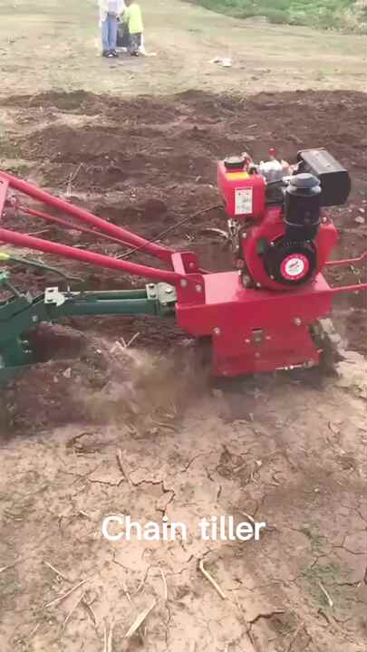 Chain Type Gas Powered Tiller Cultivator Kirloskar Power Tiller Preis ...
