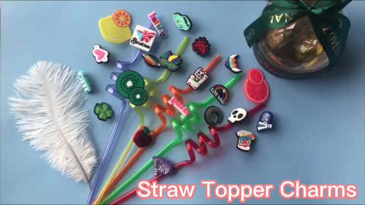 Reusable Straw Toppers - Fun & Sustainable Bar Accessories