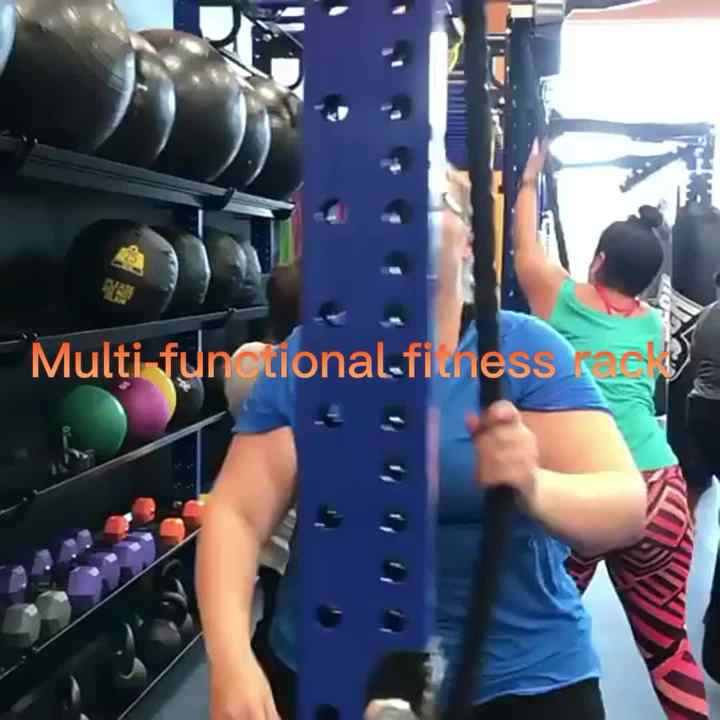 Custom Logo Punching Rack - Heavy Duty Bag Rack