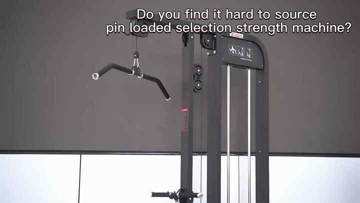 Lat Pulldown & Low Row Machine - Strength Gym Equipment