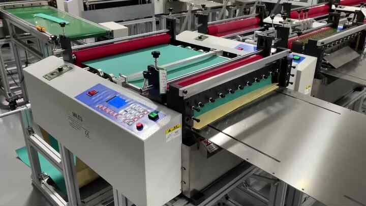 Automatic Vinyl Plastic Film Reel Sheets Press Cutter Jumbo PET EVA A3 ...
