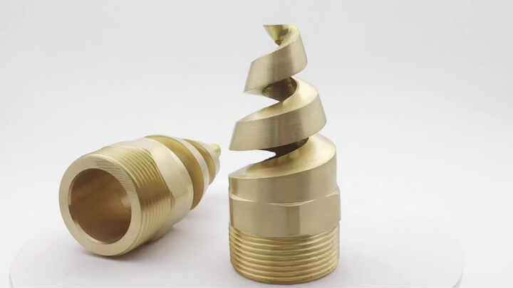 SS water jet cooling tower cleaning spiral nozzle, dustproof full cone ...