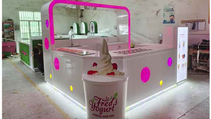 Shop Our Nice Design Frozen Yogurt Kiosk - Modern & Stylish