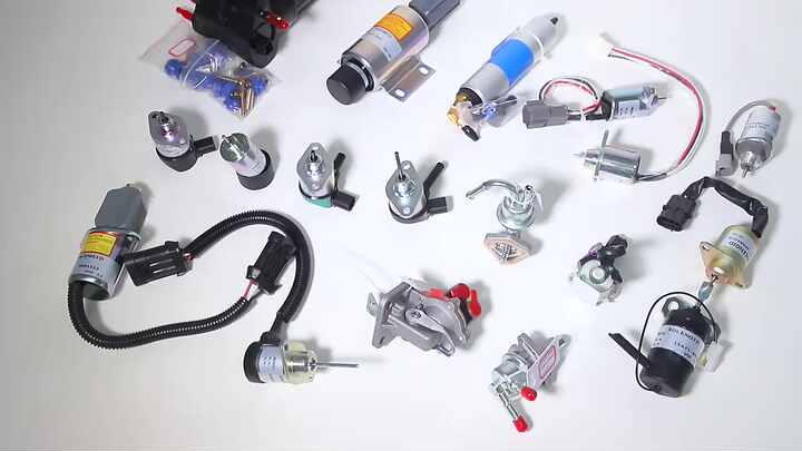 Machinery Engine Parts Solenoid Valve Fuel Pump Valve 24v F3HZ-9A594-A ...