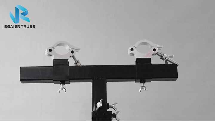 Heavy Duty Crank Lighting Stand - 2-6m Line Array Tower Truss Lift