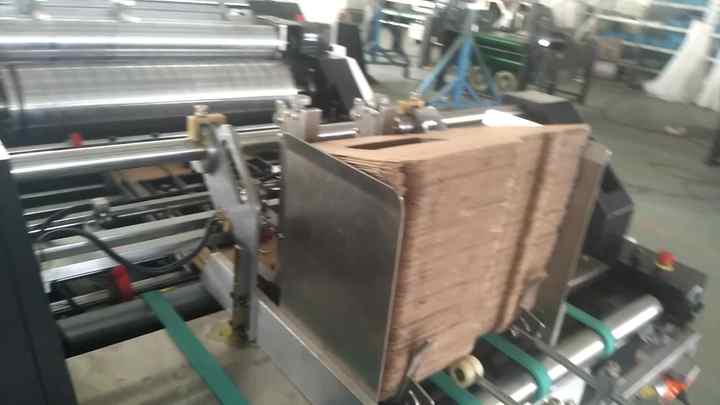 Double Line Windows Tissue Boxes Patching Machine PVC Film Patcher ...