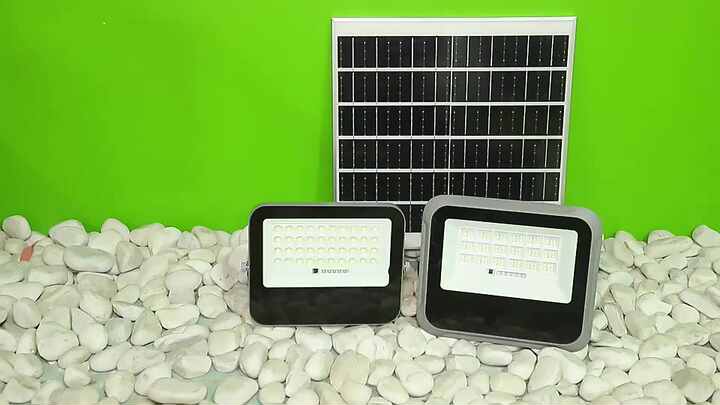 Led Projector With Solar Panel 100W 200W 300W 400W Solar Flood Light ...