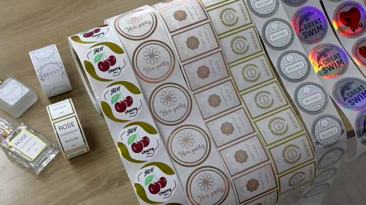 Custom Waterproof Stickers for Food Packaging - Durable & Eco-friendly