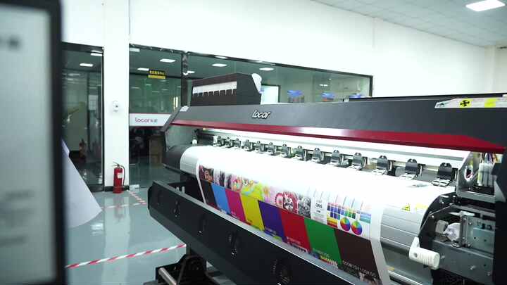 Locor 1.6m/1.8m Flex Banner Eco Solvent Printer - 6ft Sticker Printing ...