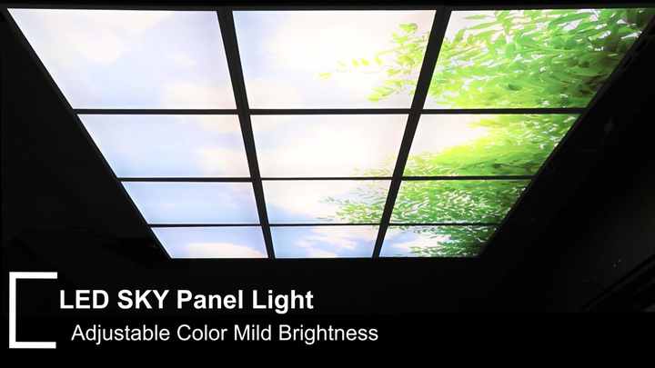 Customized Sky Panel Light 60x60 2x4 6060 2x2 25W 36W Surface Wall ...