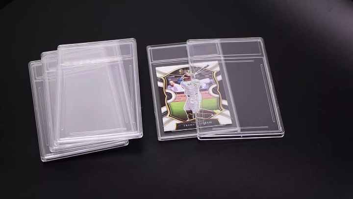 Clear 35PT Custom Ultrasonic Graded Card Slab Acrylic Trading Card ...