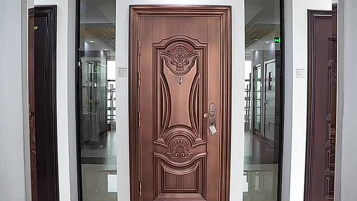 Anti-theft Luxury Design - High Quality Security Steel Door