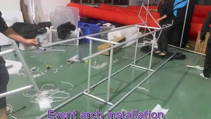 Custom Printed Winners Arch Podium - Portable Aluminum Display for ...