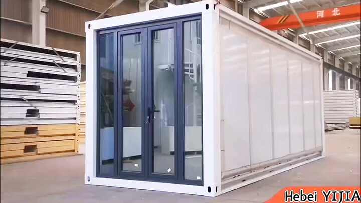 40 ft 20ft Fold 3 Bedroom Prefabrication Folding Tiny House Modular ...