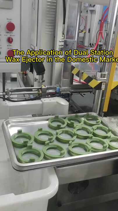 Dual Station 28T Cylinderless Waxing Machine for Precision Casting