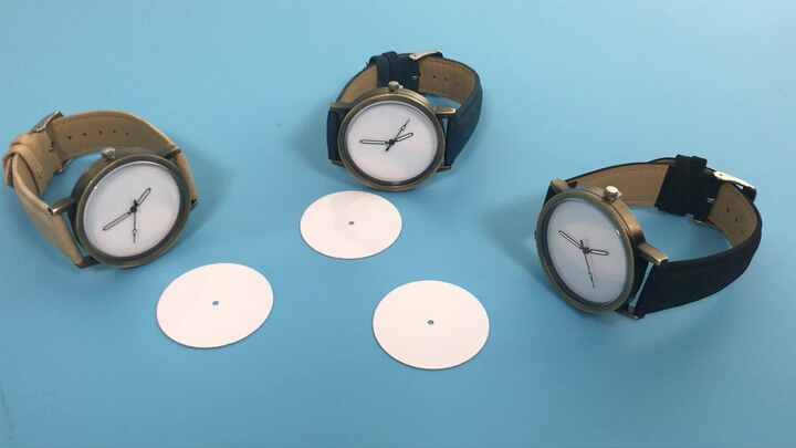 Blue Black Beige Sublimation Blank Watch Watches - DIY