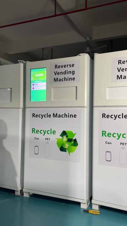 Reverse Vending Machine for Recycling PET bottle, Can, Customized Smart ...