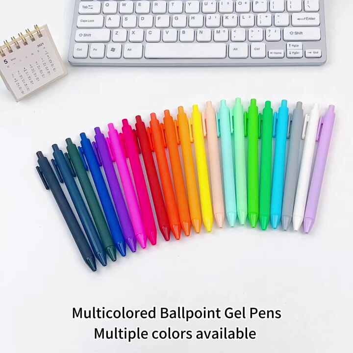 Cheap Multicolored Ballpoint Gel Pens - Perfect for Promotions