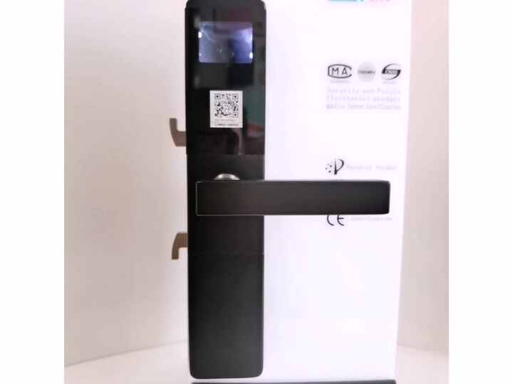 Smart Handle Lock for Sliding Door - QR Code & Hook Lock Core